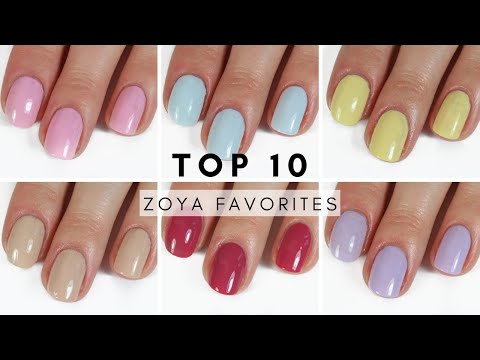 Top 10 Zoya Favorites | Elizabeth Anne
