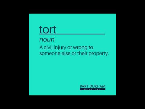 Bart Durham - Legal Definition: Tort