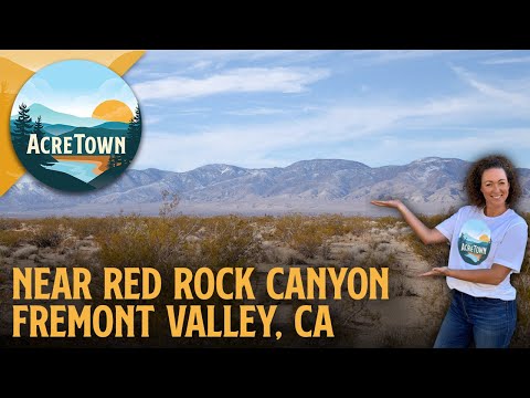 Cheap Land in California | 40 acres | Fremont Valley, Mojave Desert, & Red Rock Canyon | Road Access