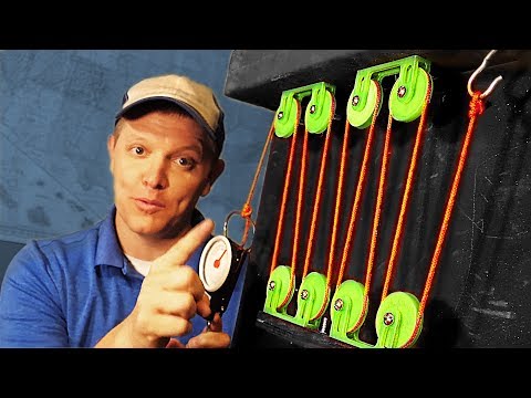 Why Snatch Blocks are AWESOME (How Pulleys Work) - Smarter Every Day 228