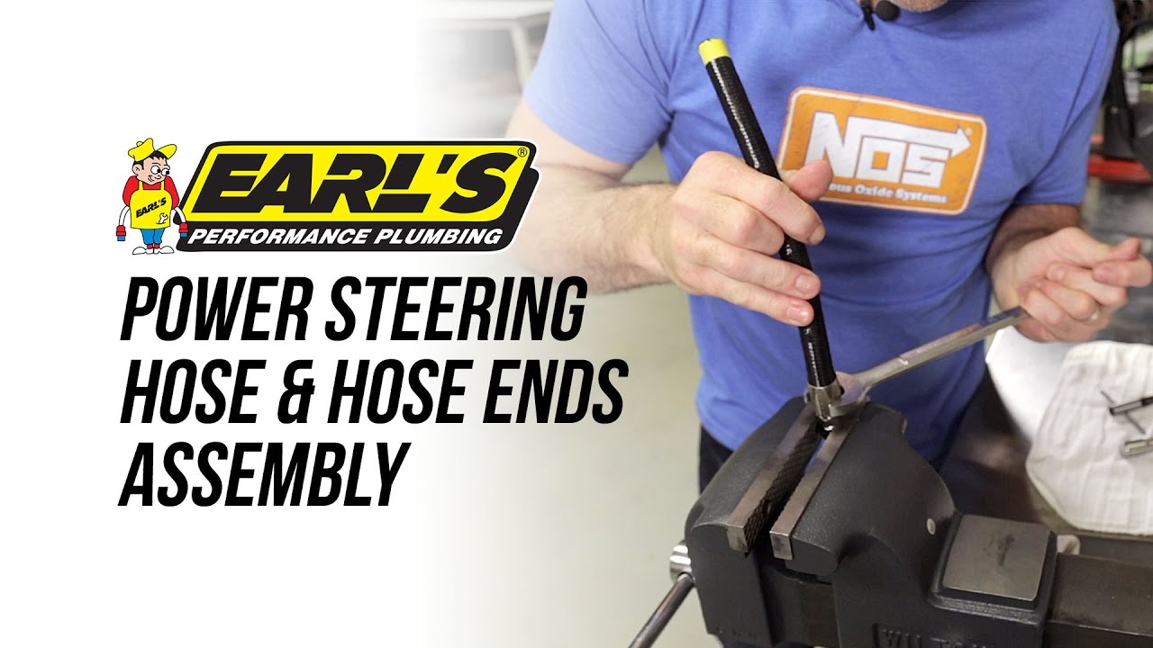 How To Assemble Earl's Power Steering Hose & Hose Ends