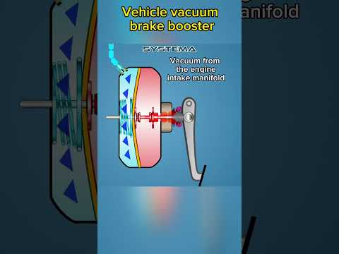 car vacuum brake booster/servo #mechanic #brake #servo #booster #mecanica #automotive