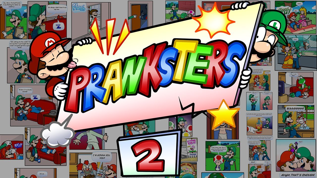 💥Pranksters 2⭐Mario vs Luigi: Nintendrawer Dub🎈100th Video Special