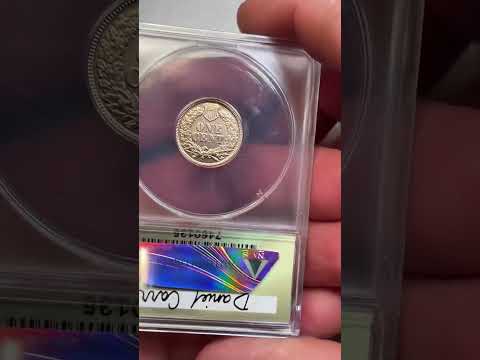 Daniel Carr 1857 “Native Head” Indian Cent MS68 Signed #coin #copper #indianheadpenny