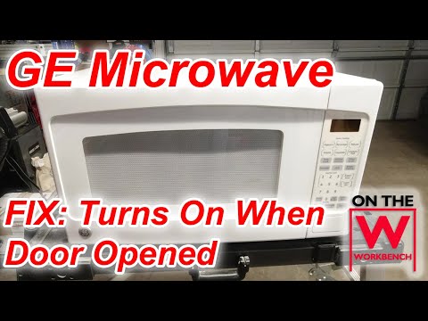 How to Fix: GE Microwave Turns On When Door Opened