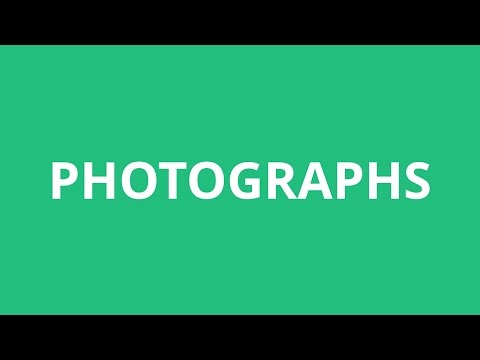 How To Pronounce Photographs - Pronunciation Academy