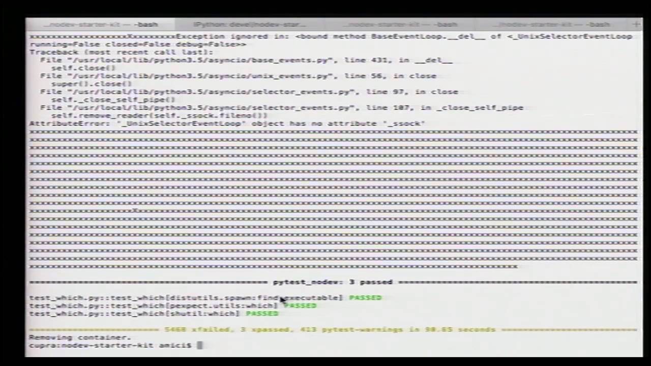 Alessandro Amici - Test-driven code search and reuse coming to Python with pytest-nodev