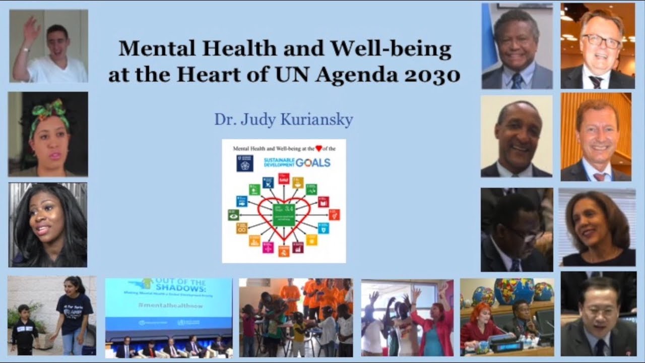 Mental Health and Wellbeing at the Heart of the 2030 Agenda