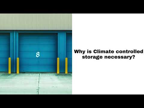 Mover Near Me West Boylston, MA - Why is Climate controlled storage necessary