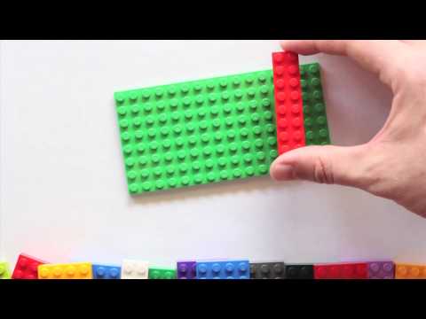 Finding The Factors of 16 Using LEGO® Bricks - Brick Math Series