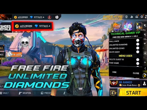 FREE FIRE NEW DIAMOND HACK || FF NEW MOD MENU APK || UNLIMITED DIAMOND SCRIPT