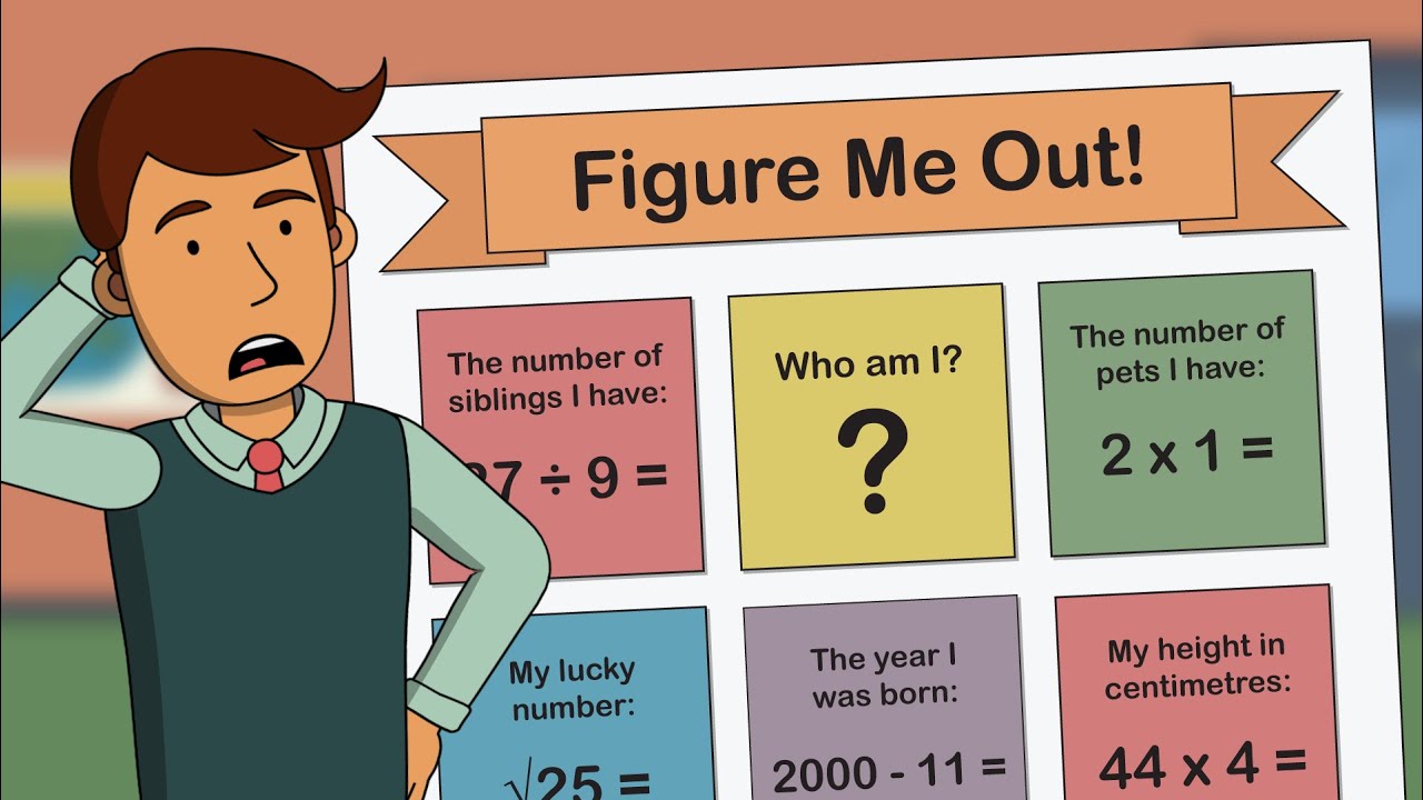 Create a Mystery Maths Poster with sticky notes