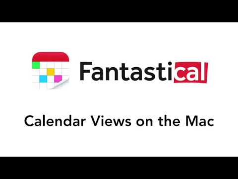 Fantastical - Calendar Views on the Mac