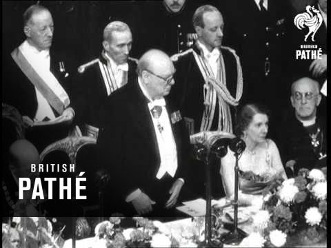 Mr Churchill At City Banquet (1951)