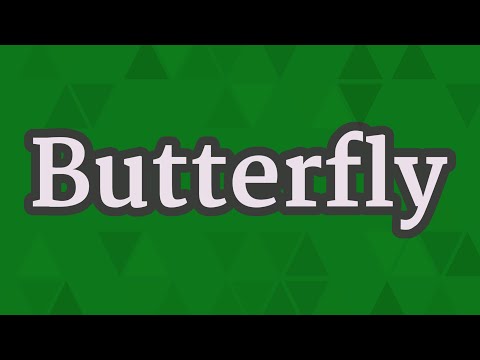 BUTTERFLY pronunciation • How to pronounce BUTTERFLY