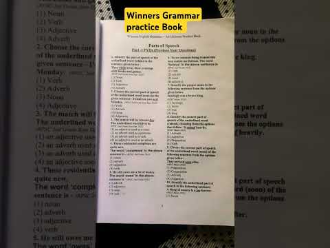 Winners English Grammar practice Book✌💫