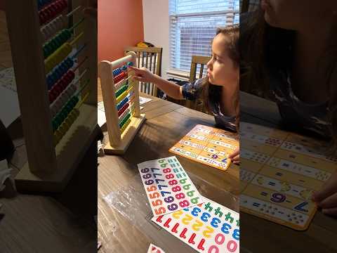 Reusable Number Stickers - Dollar Tree Find! #dollartreefind #dollartreeaddict