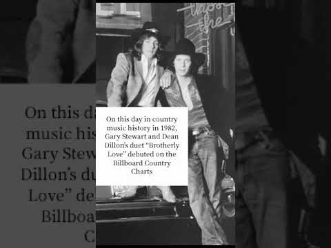 On this day in country music history in 1982 Gary Stewart and Dean Dillon hit the charts #80smusic
