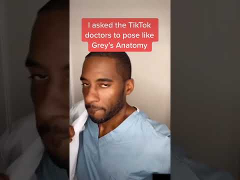 TikTok #doctors are on Grey's Anatomy?!