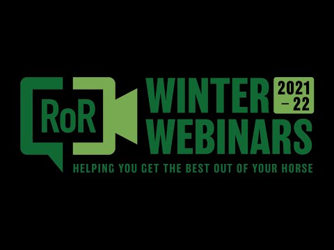 RoR Winter Webinar ‘Early stages of retraining'