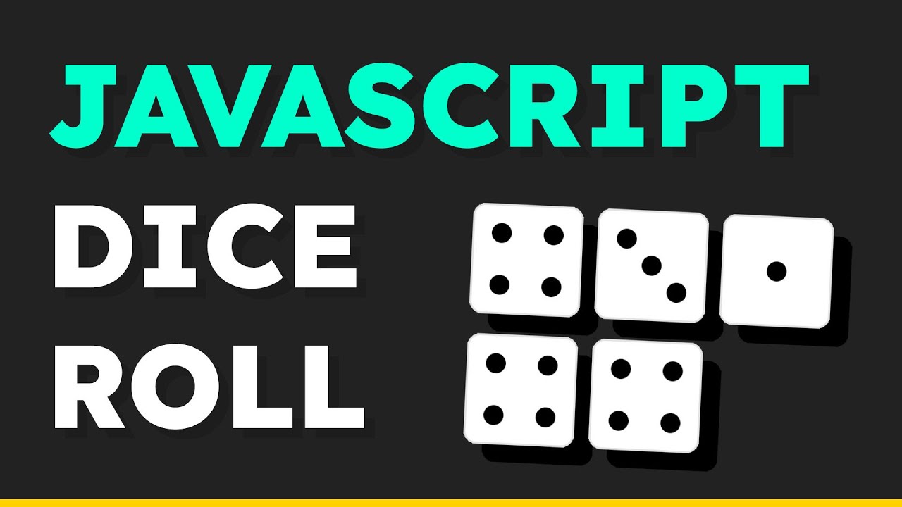 How to Create a Dice Roll Game using HTML CSS & JavaScript
