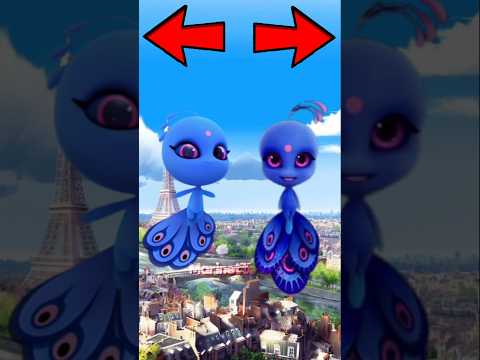 New vs old Kwami's // #miraculous #shorts #viral #video #youtubeshorts