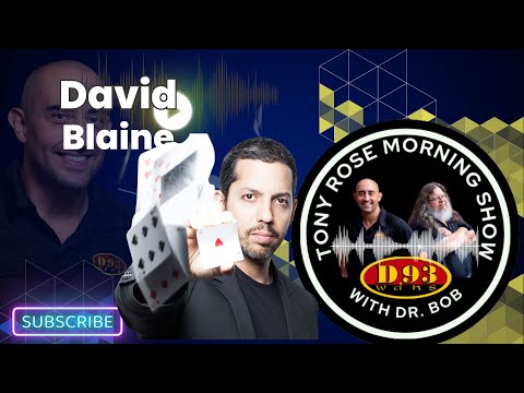 David Blaine Reveals His Secrets & Insane Stunts! | Tony Rose Morning Show on D93