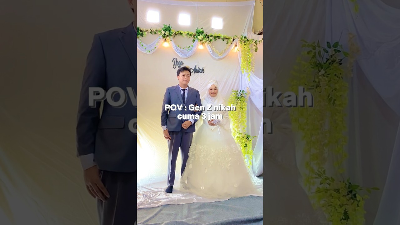 POV: Acara Nikah Simpel Cuma 3 Jam