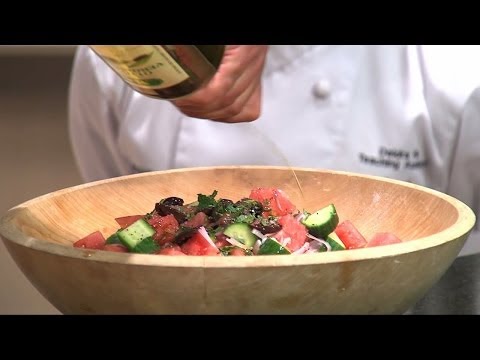 Greek Watermelon Salad