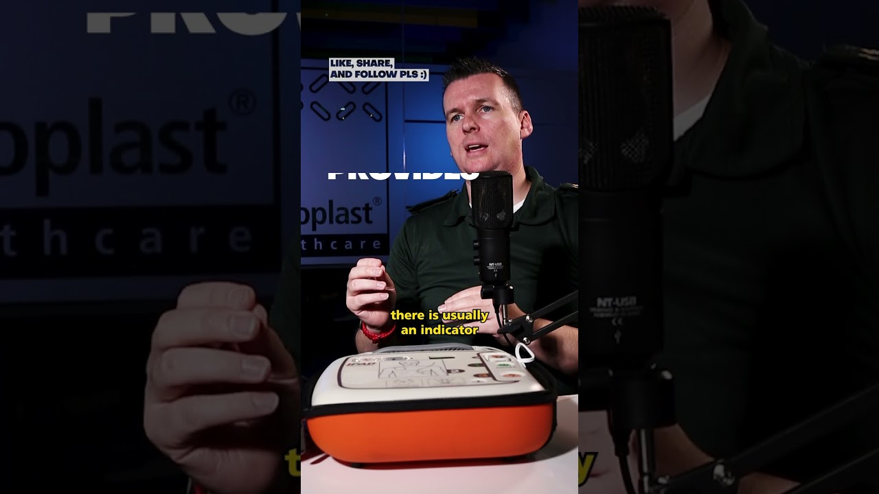 What are the main differences between manual defibrillators and automated external defibrillators?