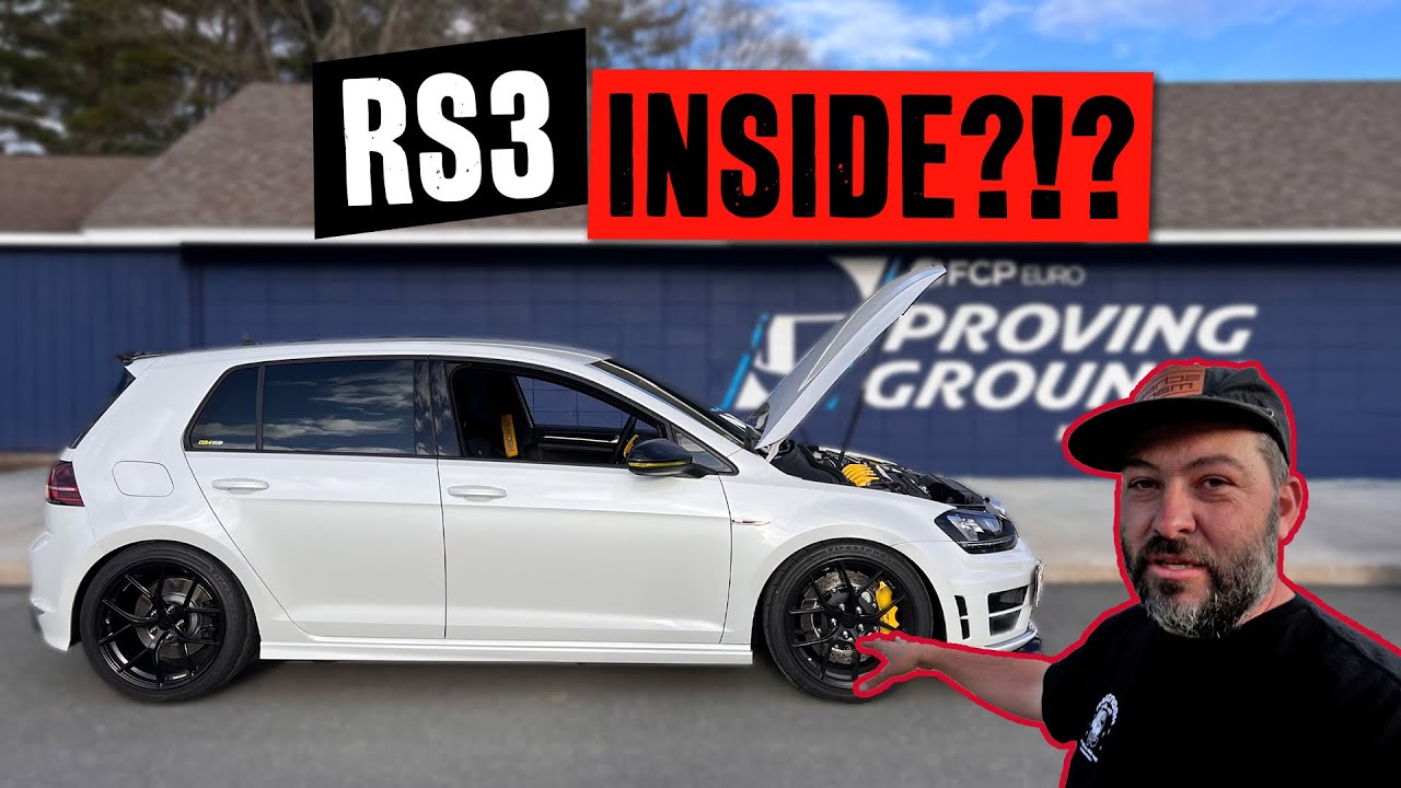 This VW Golf R Sleeper With an Audi RS3-Swap Is the Ultimate Wolf in ...