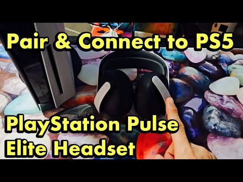 How to Pair & Connect PlayStation Pulse Elite Headset to PS5