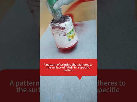 Clothing printing process introduction fifteen flocking printing. #hoodies #jacket #apparel #tshirt