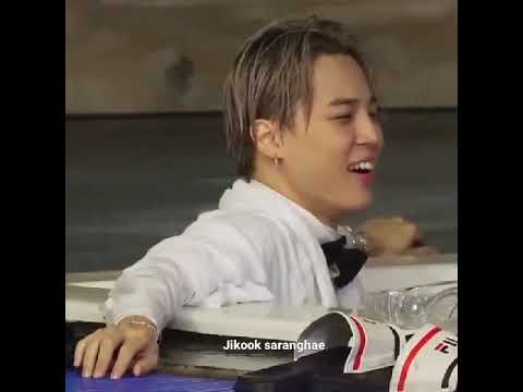 jungkook's magic 💜💜 jungkook always makes jimin laugh 😊😊 jikook 💜💜 run bts episode 132 💜💜