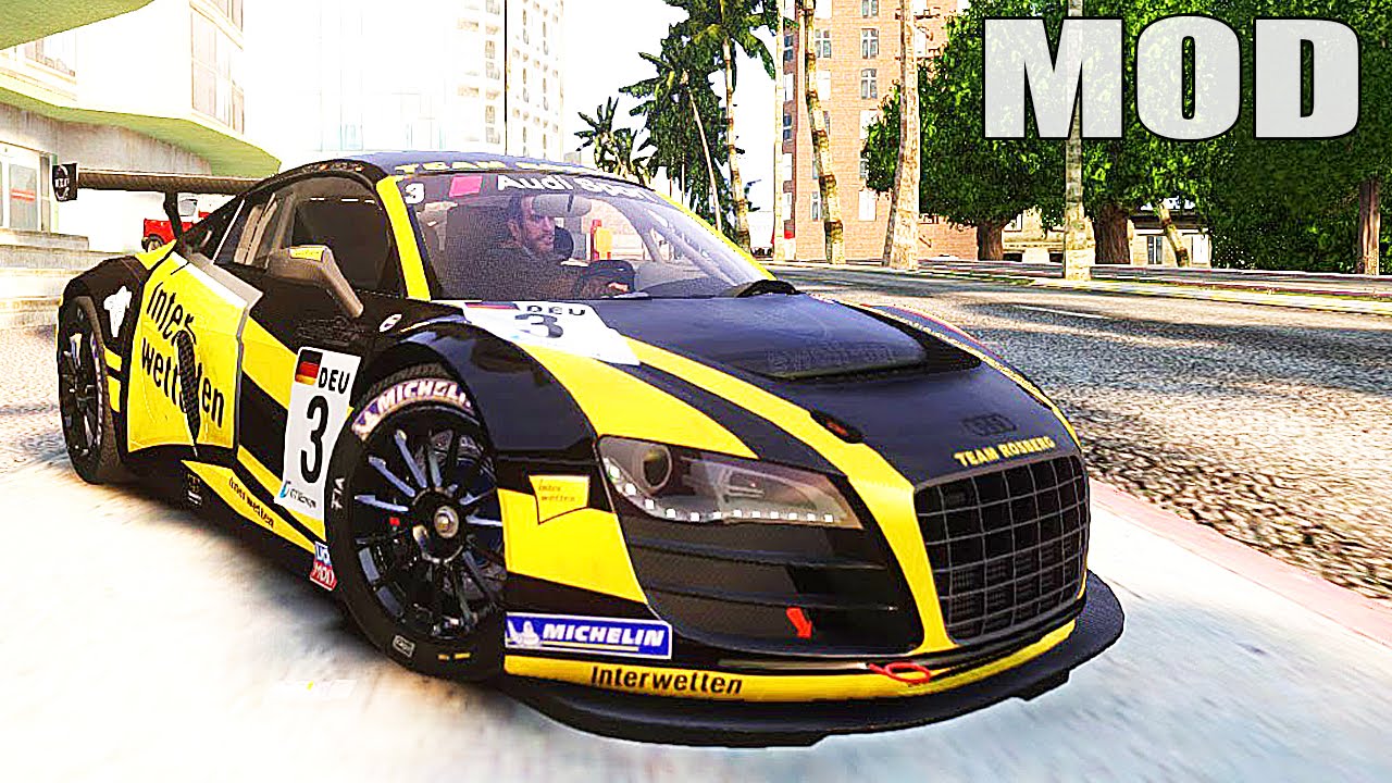 Audi R8 LMS NFS SHIFT 2 - GTA 4