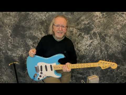 Video Demo 2023 MINT Fender Maui Blue Strat Japan Mint New | Reverb