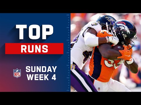 Top Runs from Sunday Week 4! | 2021 NFL Highlights