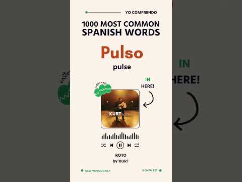 131-140 of 1000 MOST COMMON SPANISH WORDS | daily Spanish vocabulary | learn with Salutami