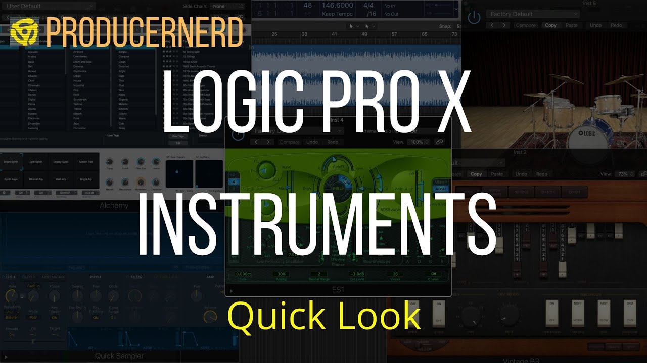 Logic Pro X Virtual Instrument Guide