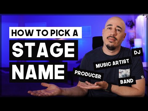How Choose a Producer Name, Stage Name, Rapper Name in 16 Steps! [Free Download]