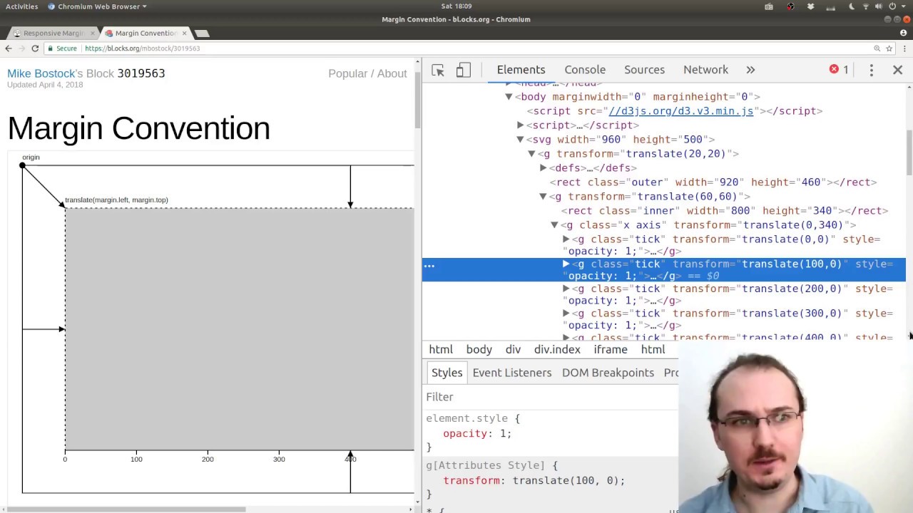 The D3.js Margin Convention - Responsive & Reusable