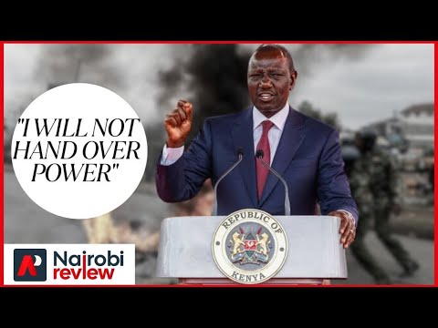 SENSING DEFEAT; THE DANGER IN RUTO'S STATEMENT!