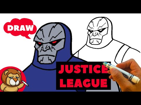 How to Draw Darkseid - Justice League