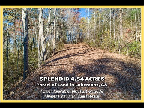 4.54 Acres - Brenary Dr, Lakemont, GA, 30552