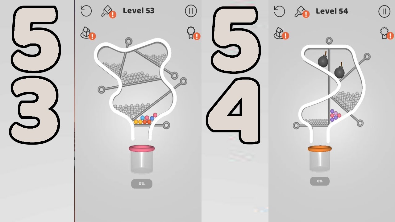 Pull the Pin Level 53 & 54