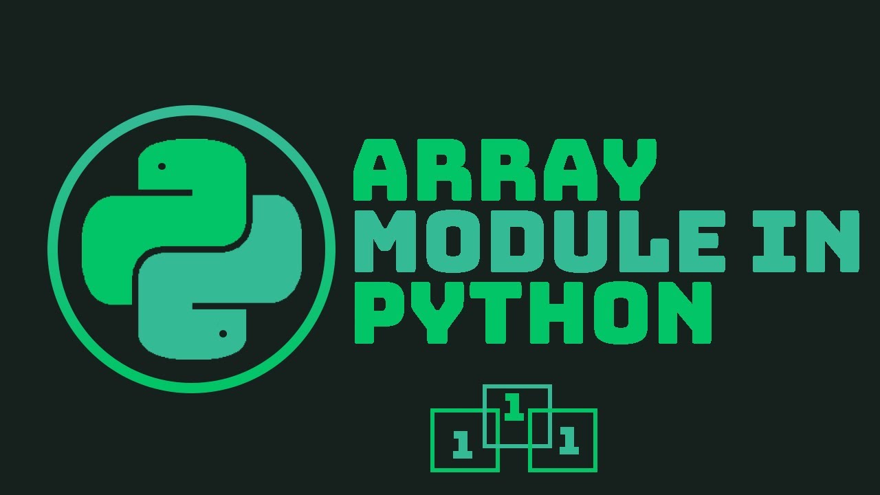 Array module | Python