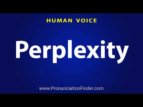 How To Pronounce Perplexity