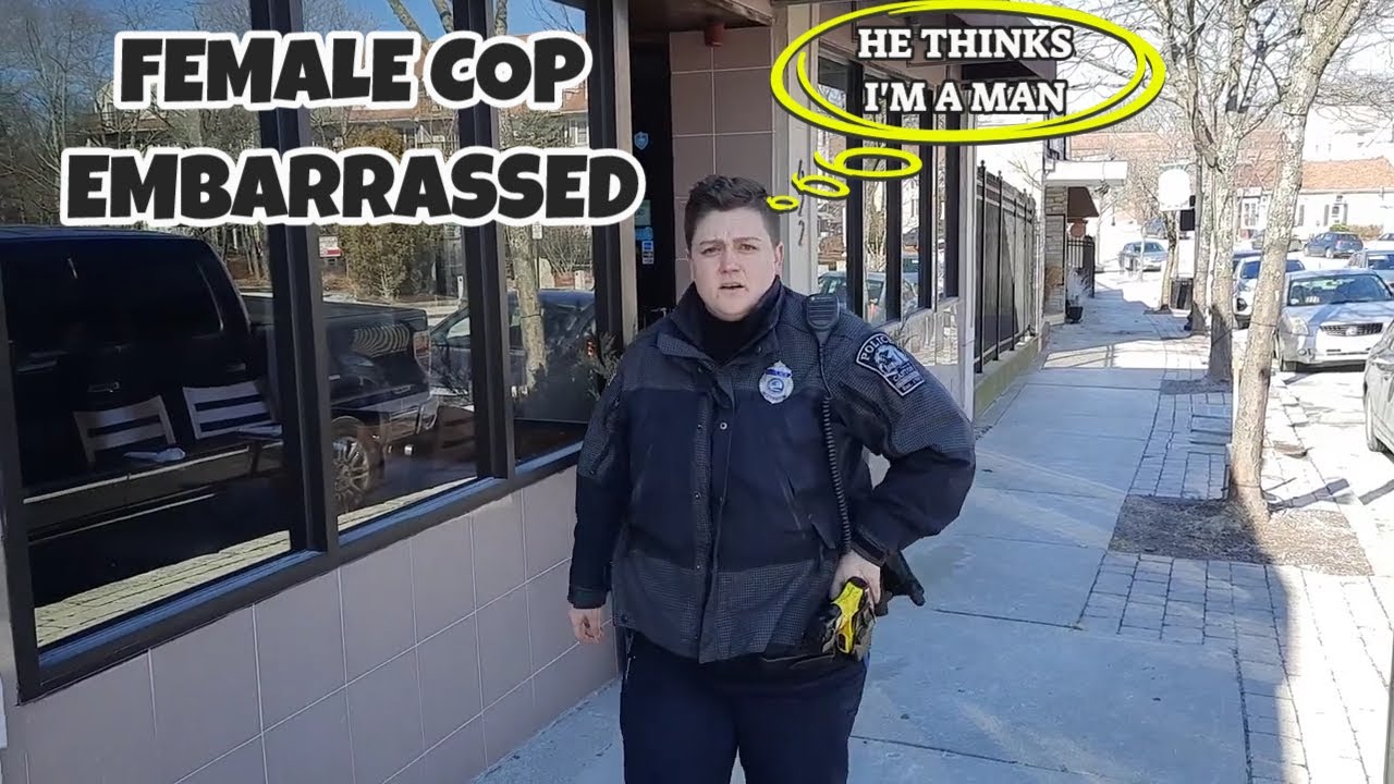 Female Cop Threatens Illegal Trespass | Female Cop Gets Owned
