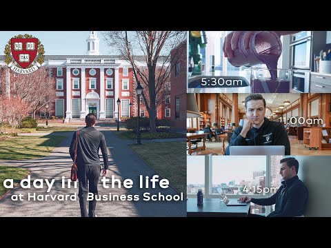 A Day in the Life of a Harvard Business School Student