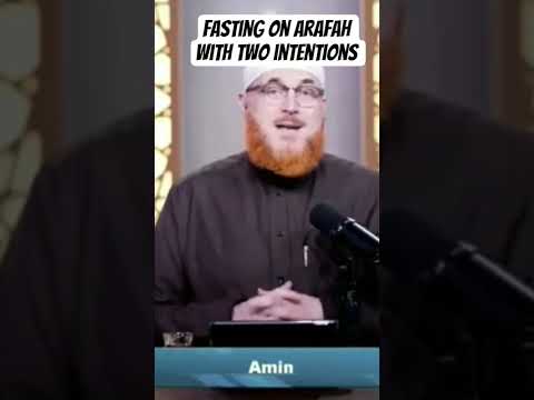 Can we fast on Arafah with the intension of missed Ramadan fast? #drmuhammadsalah